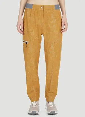 ADIDAS TERREX X AND WANDER Logo Track Pants - Brown