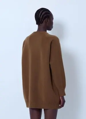 Max Mara Suede Panel Dress