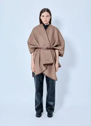 Max Mara Belted Wool Wrap