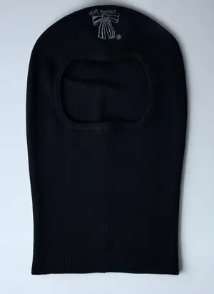 Acne Studios Logo Motif Balaclava - Black
