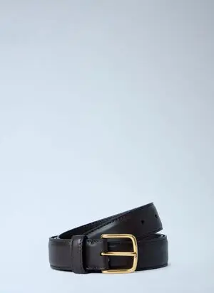 THE ROW Leather Belt