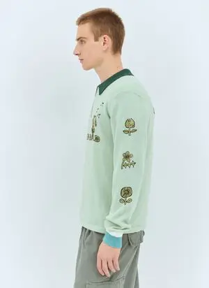 BRAIN DEAD Lex Half-zip Sweatshirt