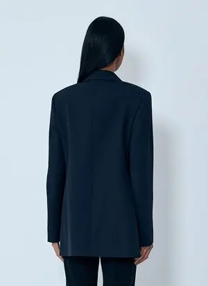 JIL SANDER Double-breasted Wool Blazer