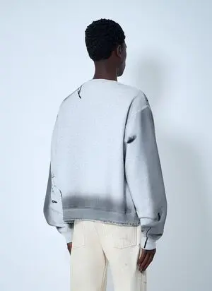 Acne Studios Sprayed Logo Sweatshirt