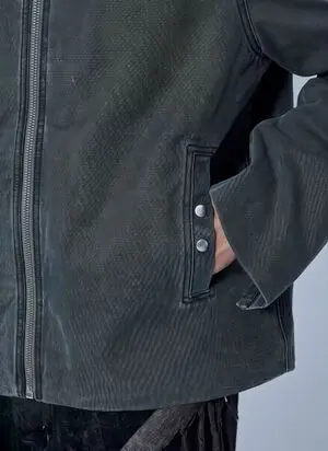 Rick Owens Zip-up Hooded Jacket