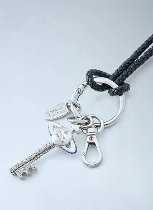 VIVIENNE WESTWOOD Diamante Key Orb Keyring