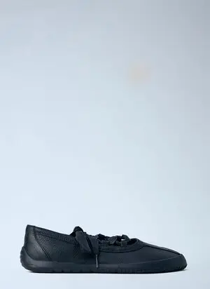 Camper Leather Slip-on Shoes - Black