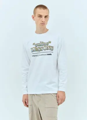 METALWOOD STUDIO Online Lessons T-shirt - White