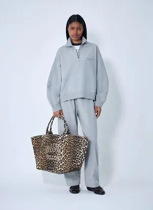 GANNI Half-zip Sweatshirt