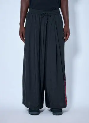 Y3 Gradient 3-stripes Nylon Pants - Black