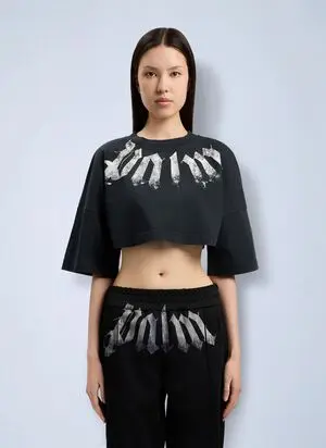 Palm Angels Big Neck Logo Mini T-shirt