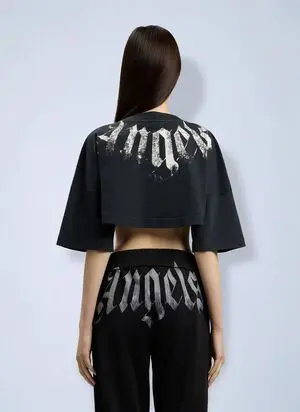 Palm Angels Big Neck Logo Mini T-shirt