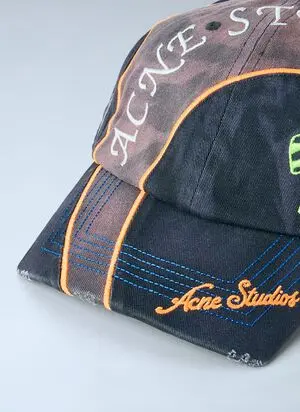 Acne Studios Embroidered Logo Cap