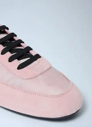 Prada Collapse Re-nylon And Suede Sneakers