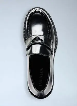 Prada Chocolate Loafers