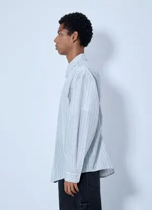 Marni Striped Cotton Poplin Shirt