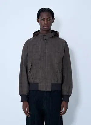 Prada Hooded Wool Jacket