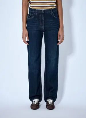 Prada Straight-leg Washed Denim Jeans