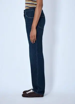 Prada Straight-leg Washed Denim Jeans