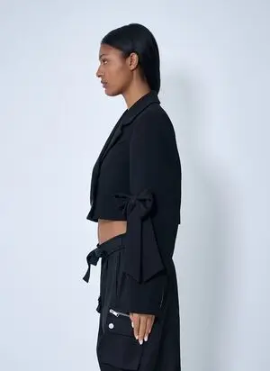 GANNI Cropped Blazer