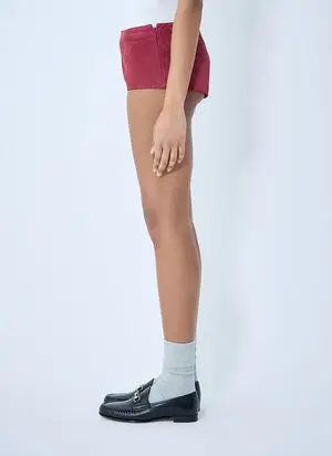 Gucci Suede Mini Shorts