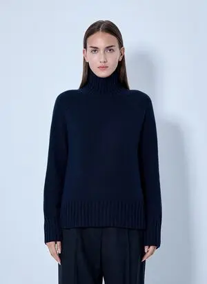 Max Mara High-neck Wool And Cashmere Sweater