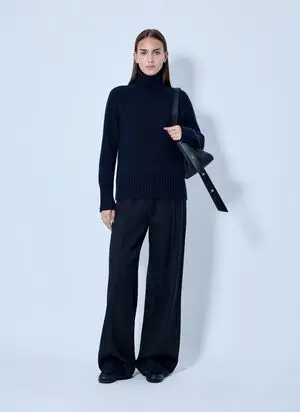 Max Mara High-neck Wool And Cashmere Sweater