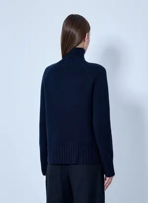 Max Mara High-neck Wool And Cashmere Sweater