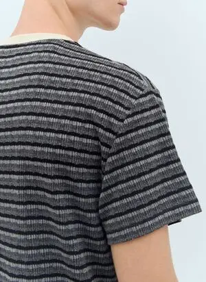 BRAIN DEAD Pruned Knit T-shirt
