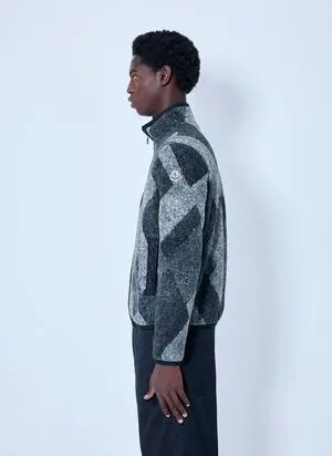 Moncler Zip Up Cardigan