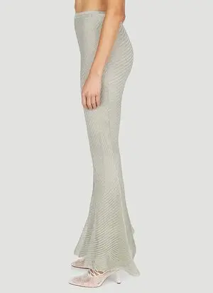ISA BOULDER Moire Flared Pants