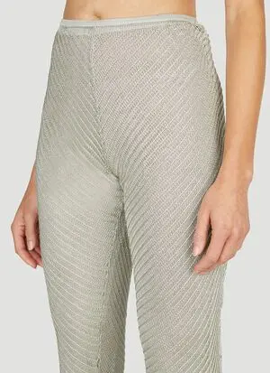 ISA BOULDER Moire Flared Pants