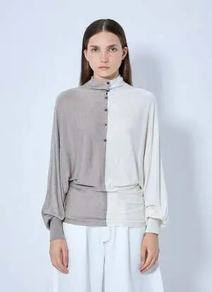 Jacquemus Le Losange Knit Polo - Beige