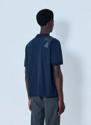 MAISON MARGIELA V-neck Panel T-shirt