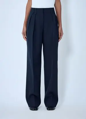 JIL SANDER High-waisted Pleated Pants