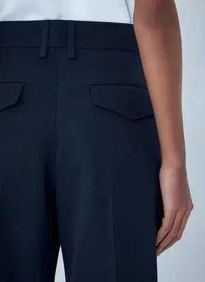 JIL SANDER High-waisted Pleated Pants