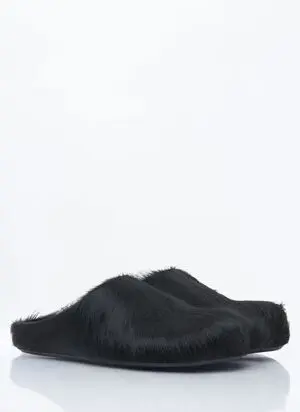 Marni Fussbett Sabot Mules - Black
