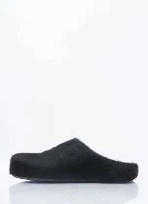 Marni Fussbett Sabot Mules - Black