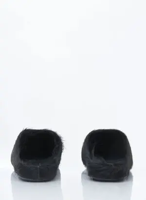 Marni Fussbett Sabot Mules - Black