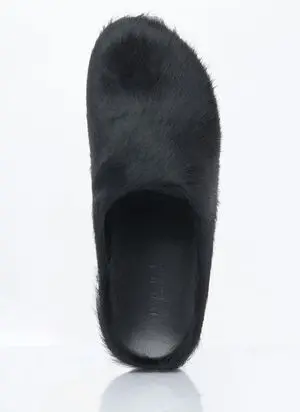 Marni Fussbett Sabot Mules - Black