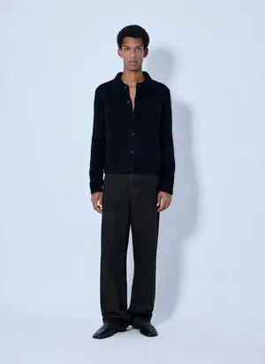 Dries Van Noten Mora Fitted Knit Cardigan
