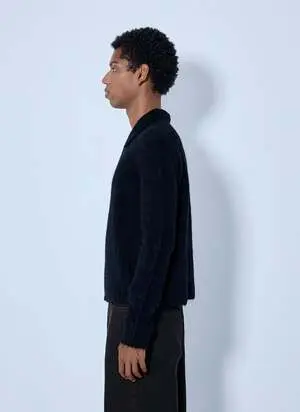 Dries Van Noten Mora Fitted Knit Cardigan