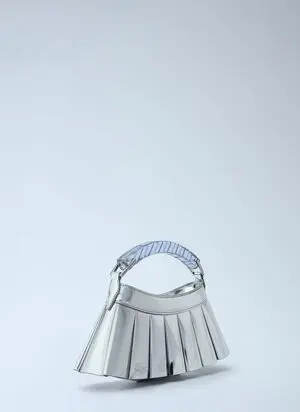 Lacoste Runway H Lenglen Mirror Effect Leather Bag