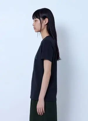 GANNI Fruit Logo Cotton T-shirt