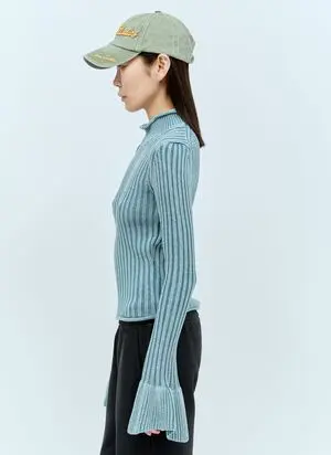 Acne Studios Ruffled Sleeves Sweater