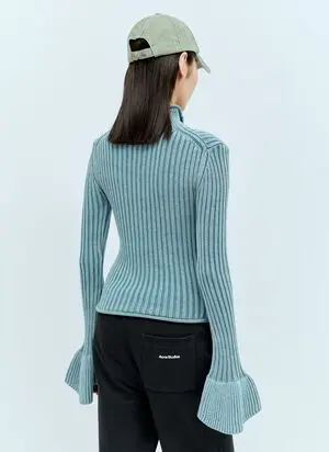 Acne Studios Ruffled Sleeves Sweater