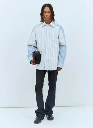 Thom Browne Oversized Striped Shirt