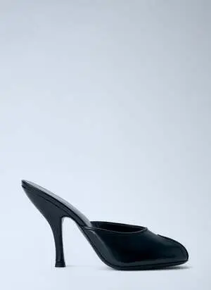 JUDE Date Mules - Black