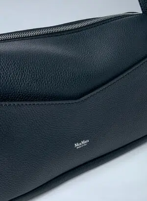 Max Mara Rectangular Leather Shoulder Bag
