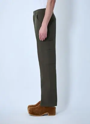 Dries Van Noten Pickerbys Cotton Pants